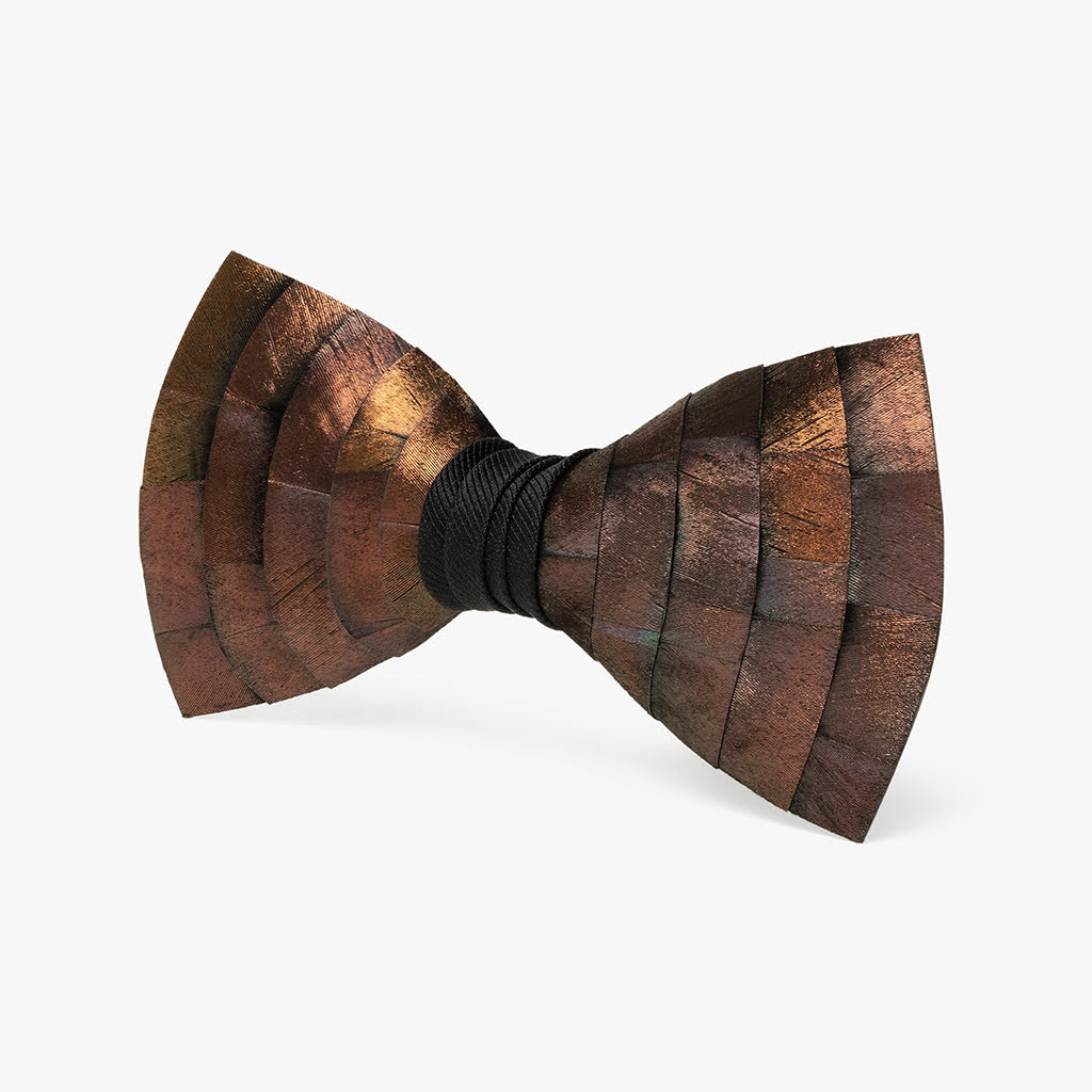 Canopy Bow Tie | Turkey Feathers | Handcrafted Luxury