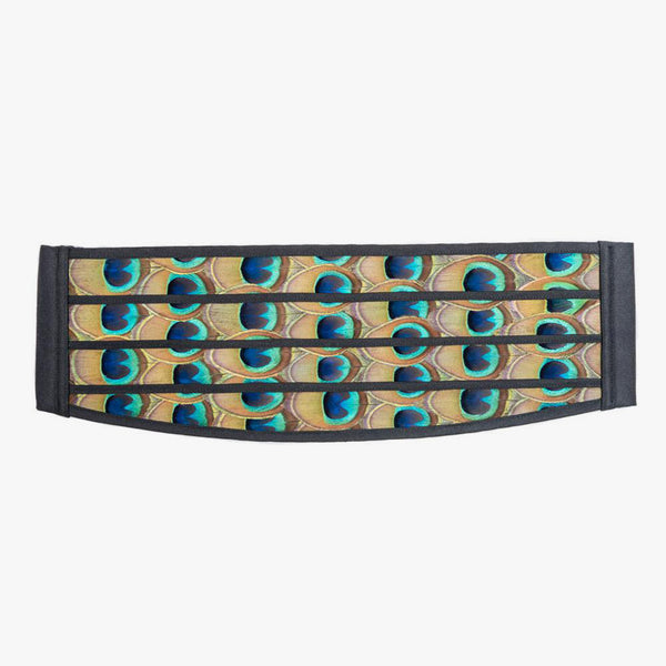 Men's Cummerbunds Handcrafted from Feathers | Brackish