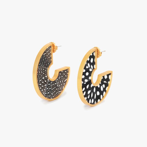 Brackish Feather Earrings | Women's Artisanal Fashion Earrings – Tagged ...